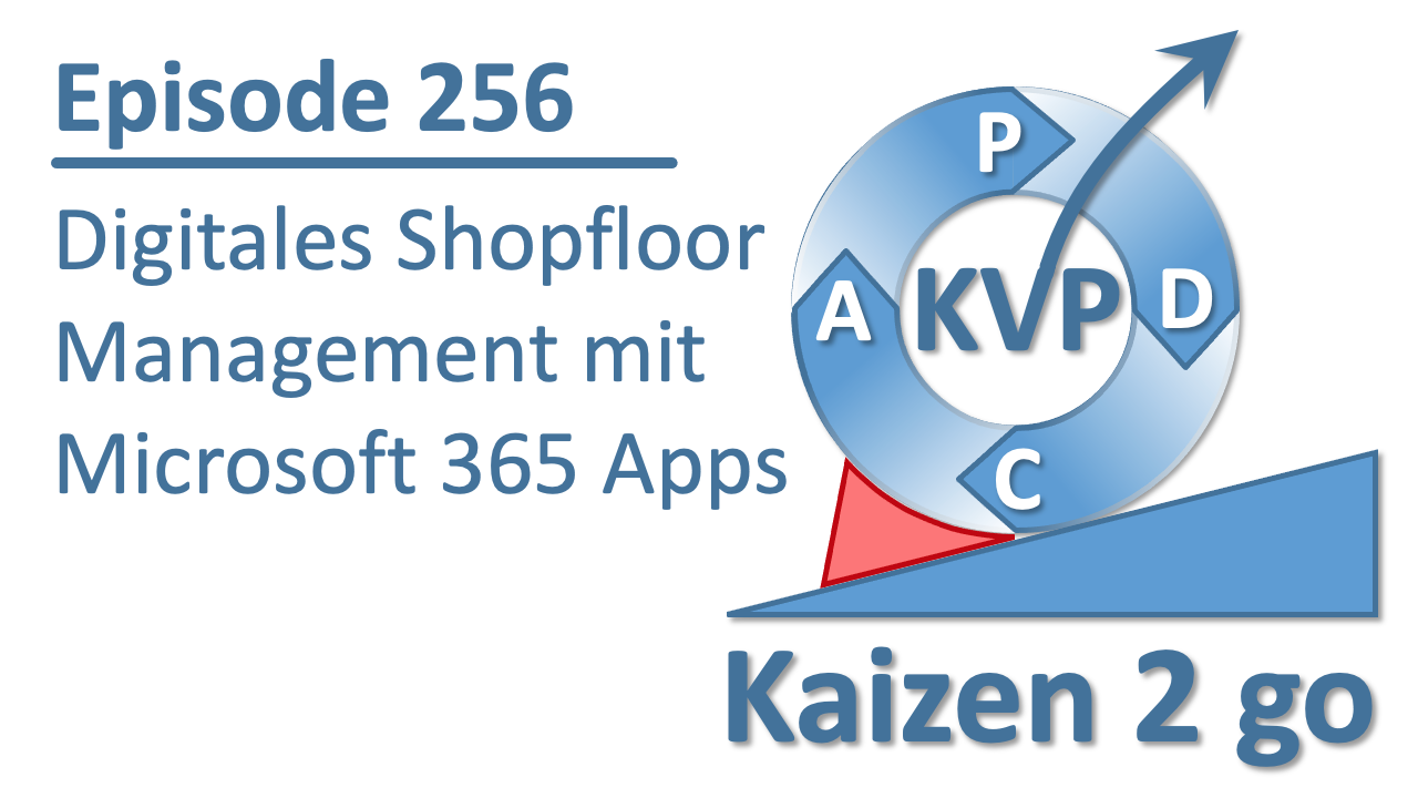 Kaizen 2 go 256 : Digitales Shopfloor Management mit Microsoft 365 Apps ...